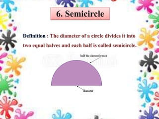 Circle basic concepts | PPTX