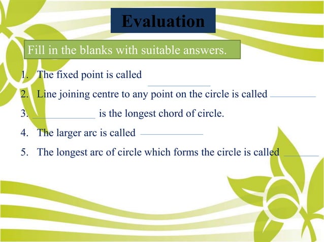 Circle basic concepts | PPTX | Geography | Science