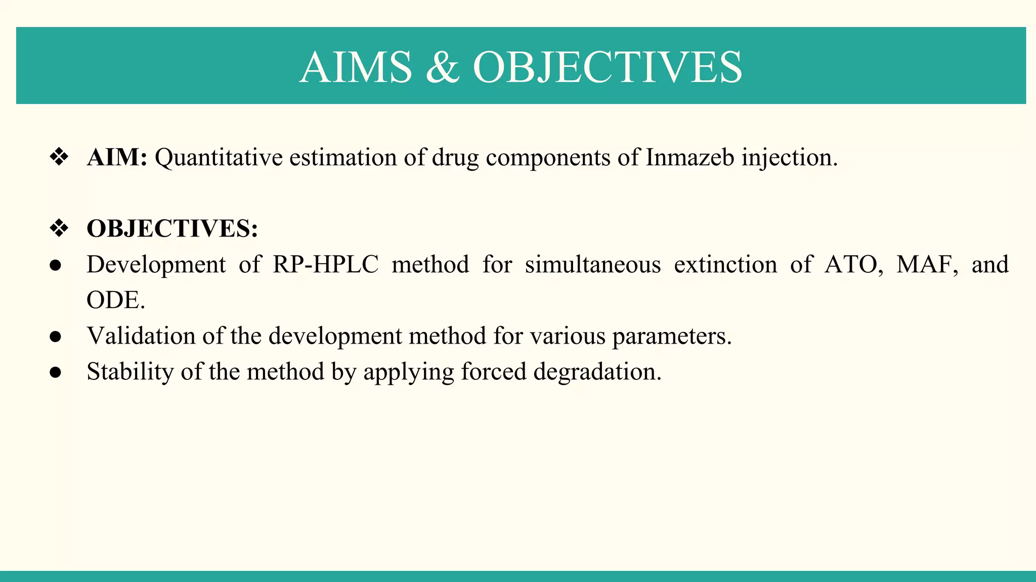 DEVELOPMENT AND VALIDATION OF STABILITY INDICATING RP-HPLC METHOD TO SEPARATE LOW LEVELS OF ...
