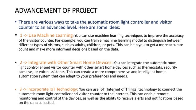 Automatic Room Light Controller with Bidirectional Visitor Counter ...