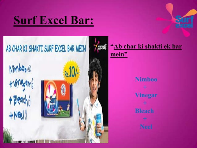 surf excel Final ppt (1) (2) | PPTX | Skin Care | Beauty
