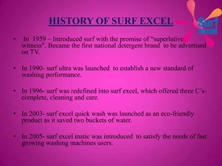 surf excel Final ppt (1) (2) | PPTX