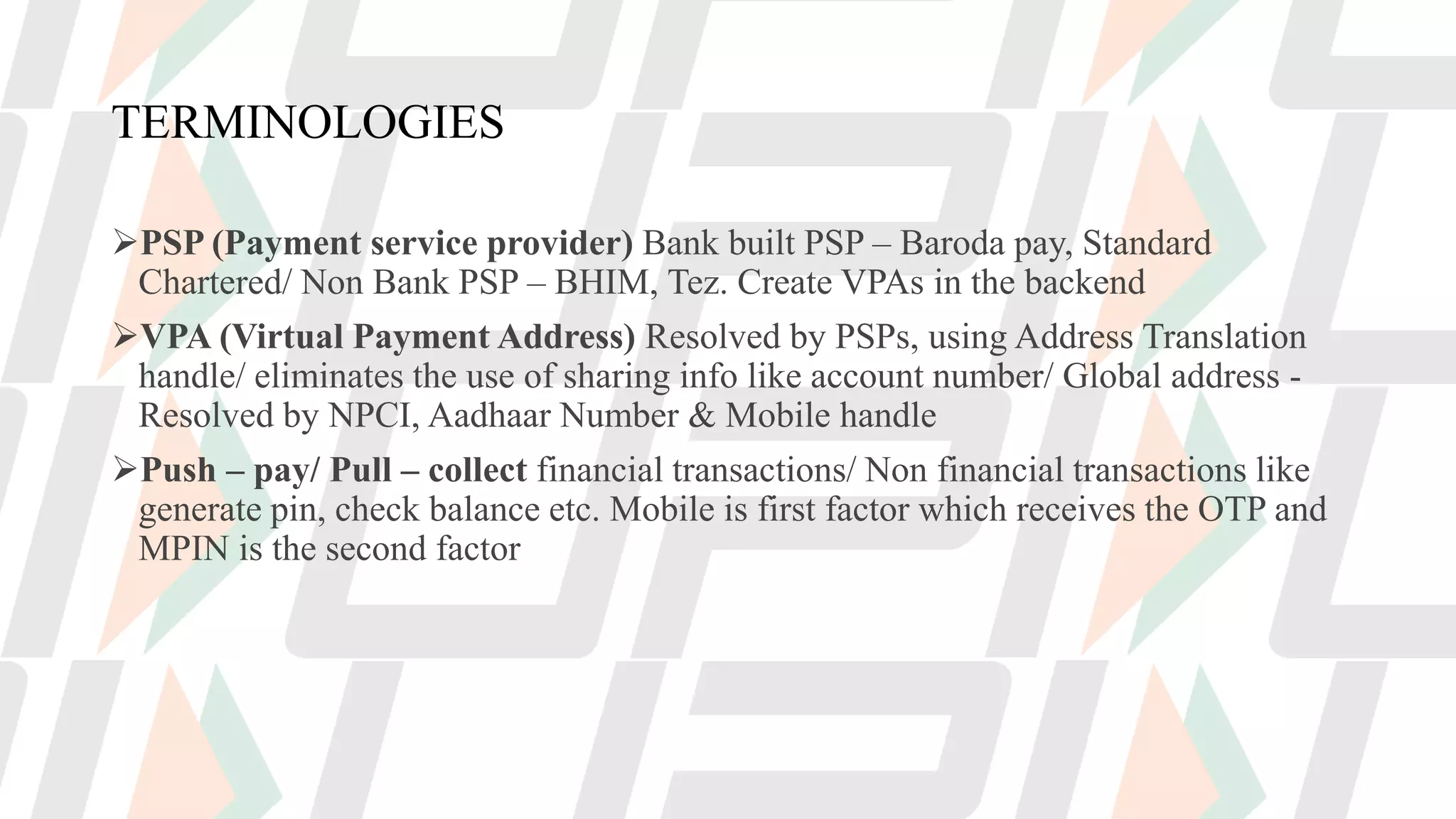 UPI TECHNOLOGY | PPTX | Internet | Computing