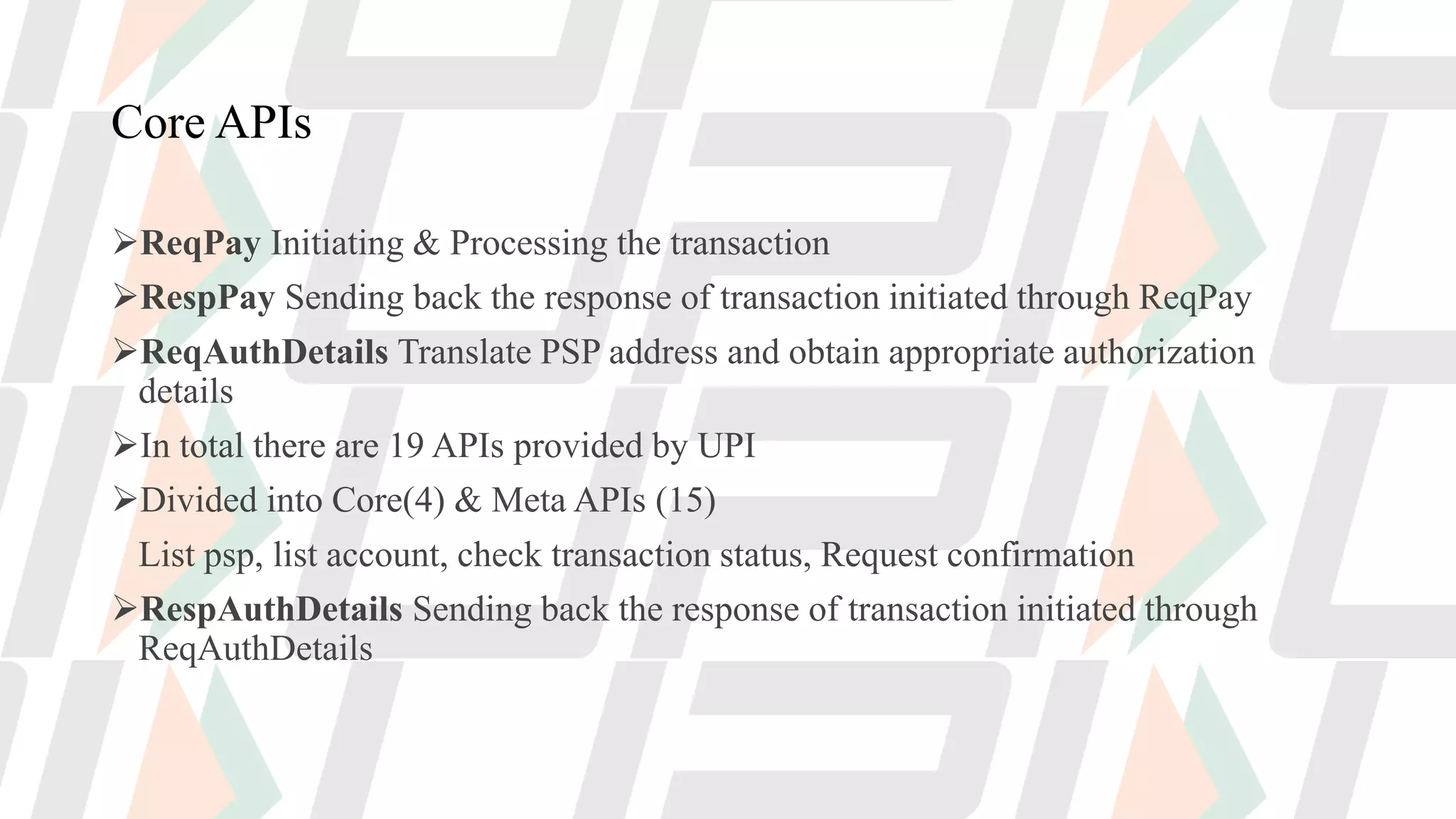 UPI TECHNOLOGY | PPTX | Internet | Computing