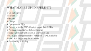 UPI TECHNOLOGY | PPTX