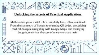 PPT on Mathematical Application in practical life | PPT