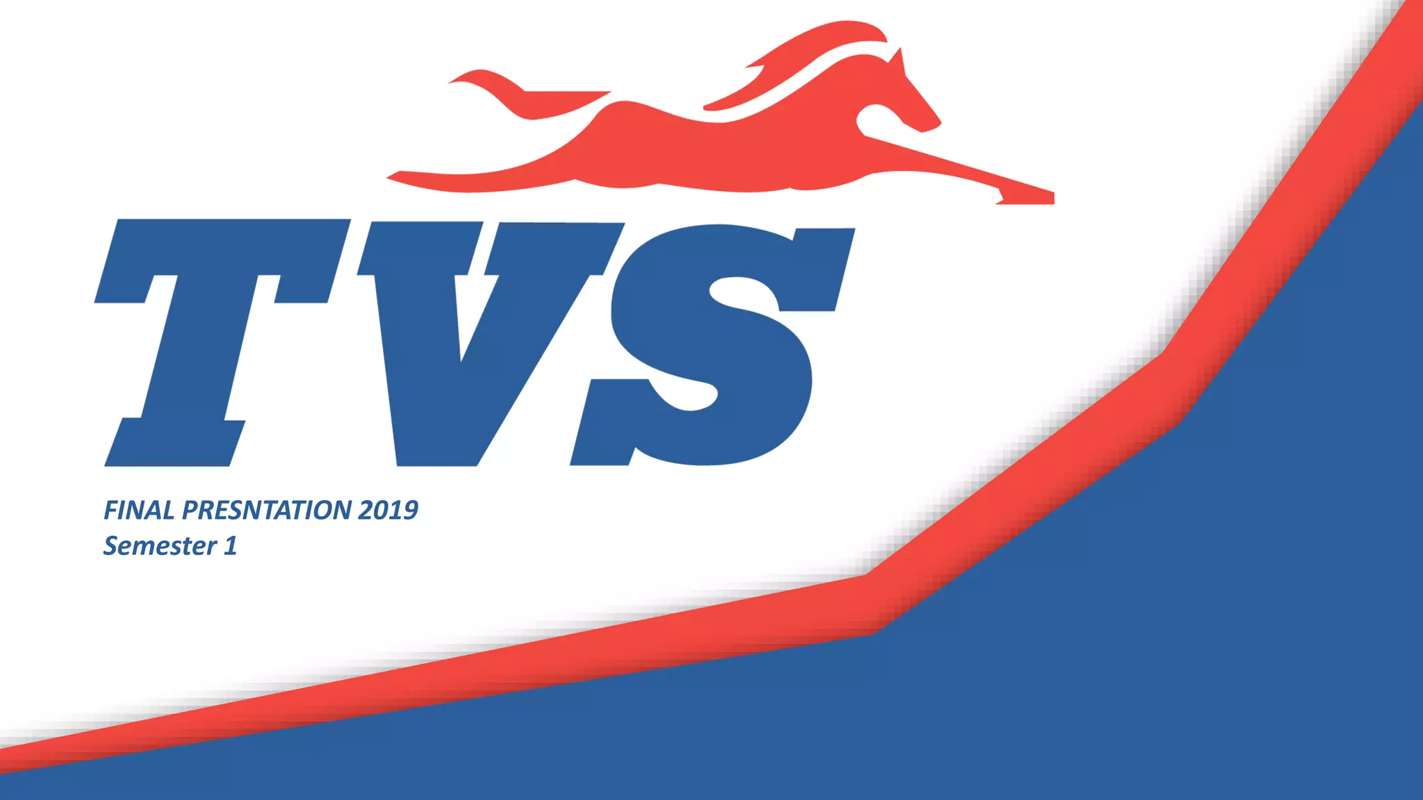 TVS project ppt 2019 | PPTX