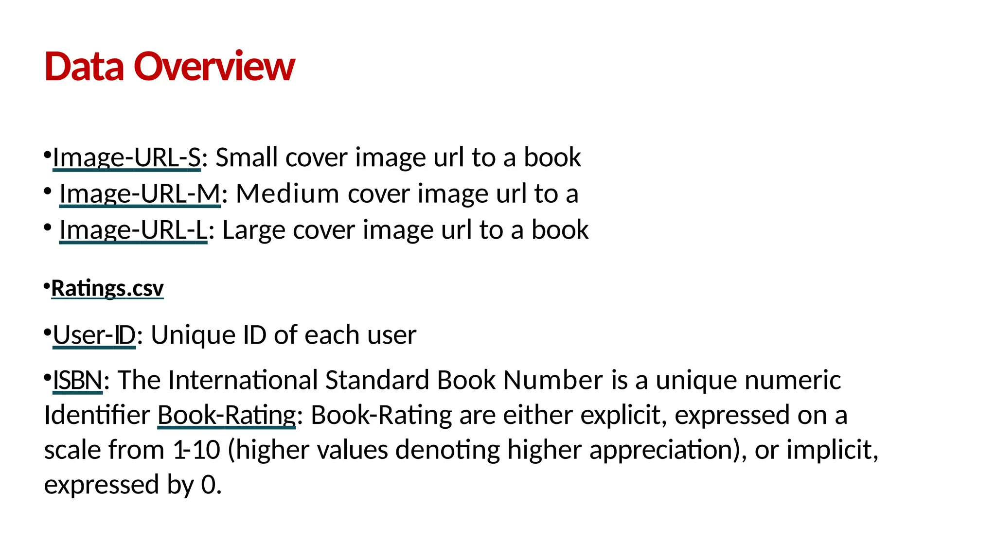 Book Recommendation system using python and machine learning | PPTX