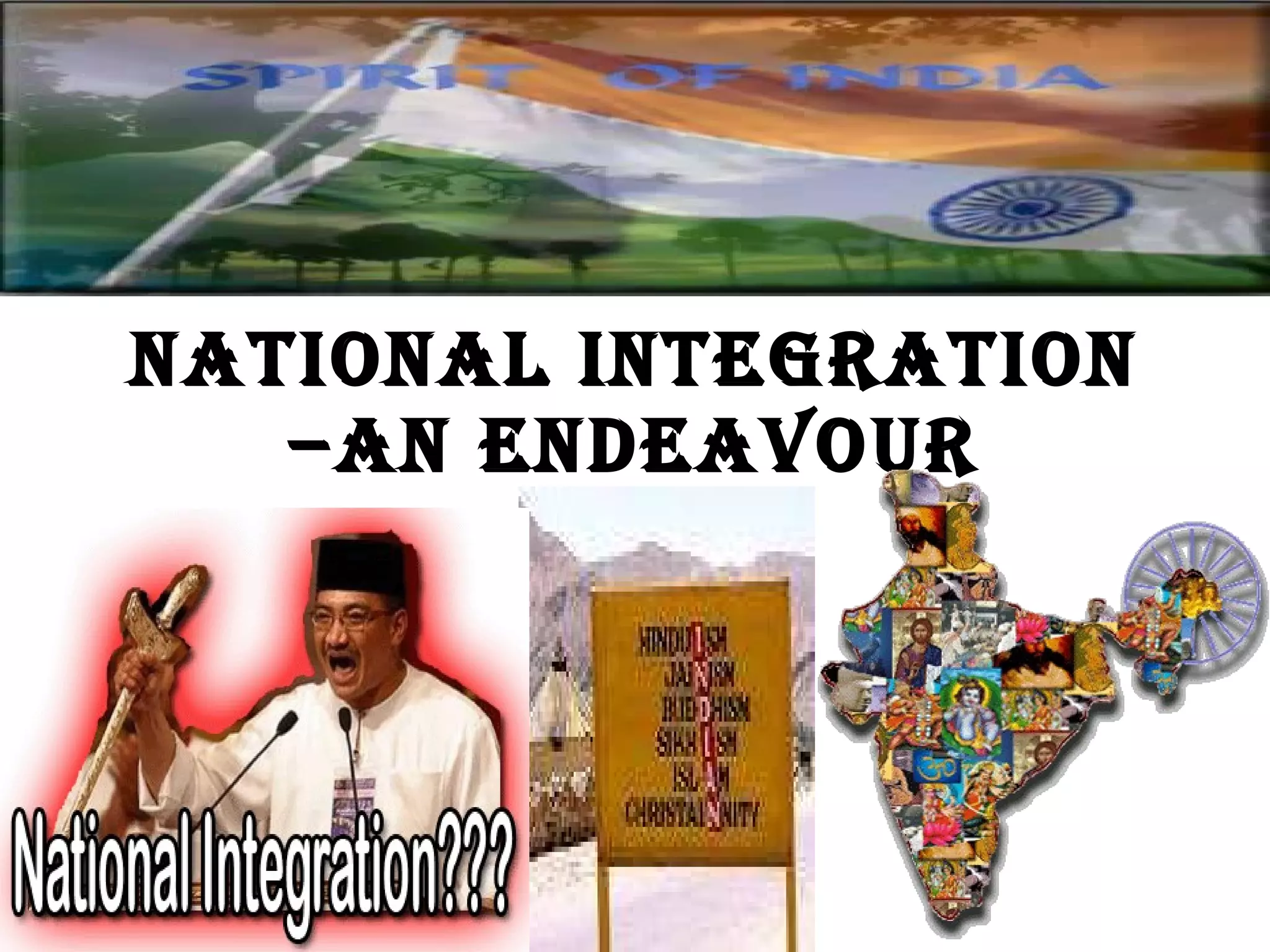 NATIONAL INTEGRATION | PPT
