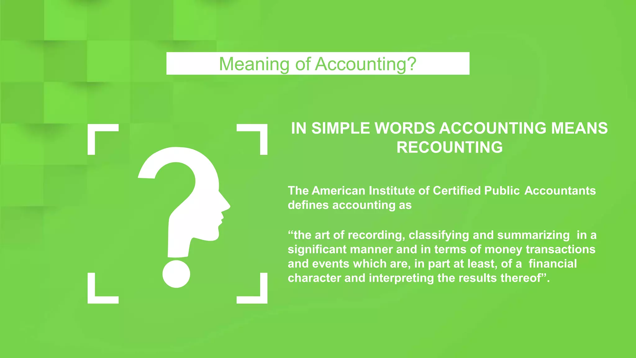 Introduction To Accounting Pptx