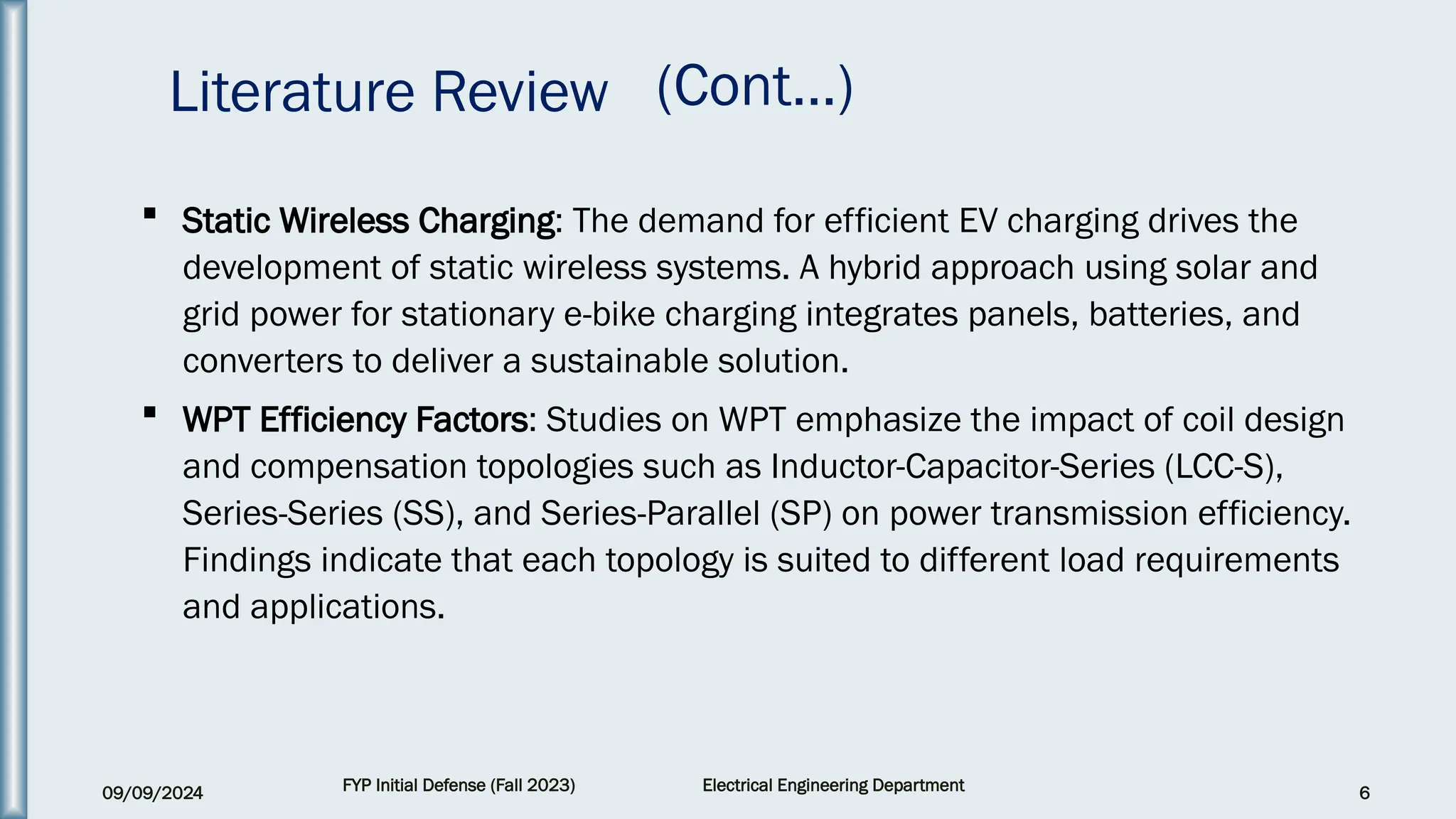 Wireless Power Charging for E bike in University Envirnment.pptx