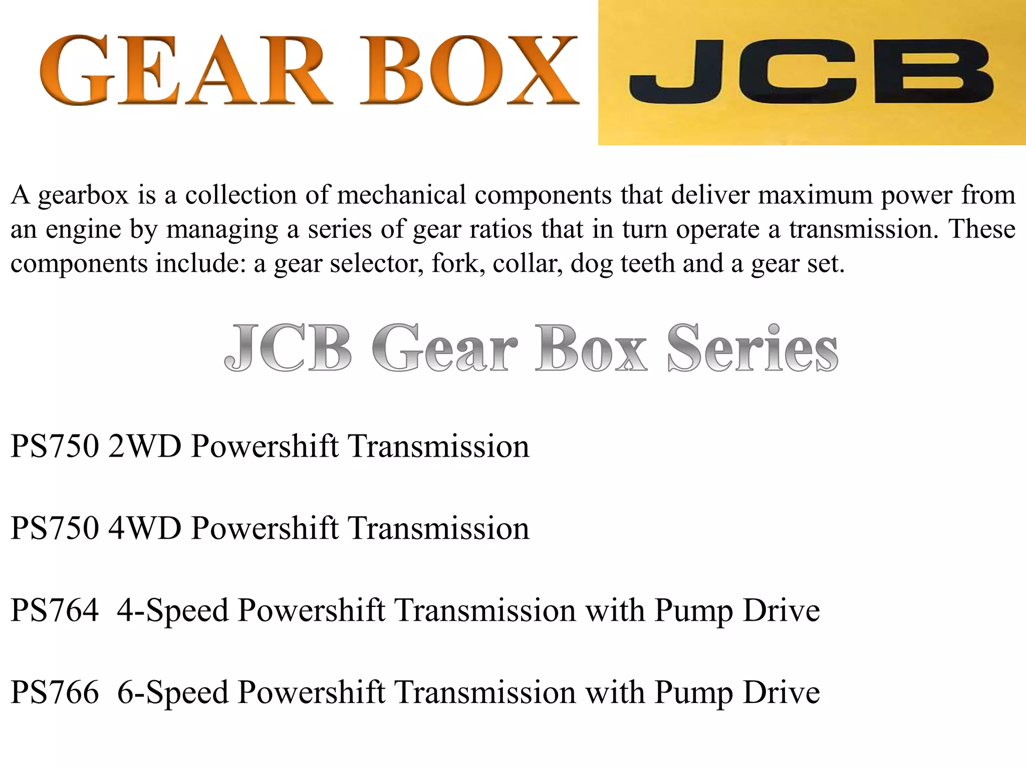 jcb | PPTX