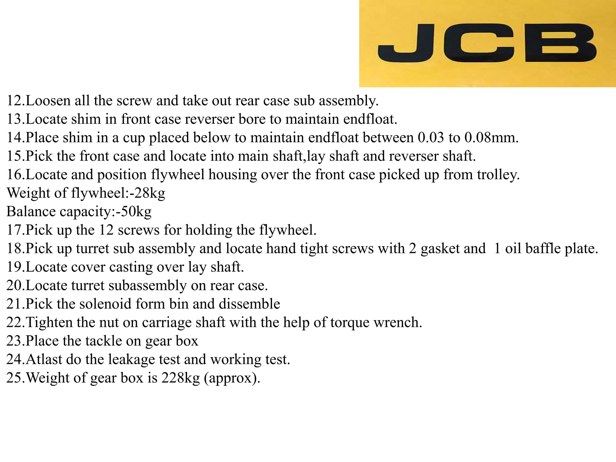 jcb | PPTX