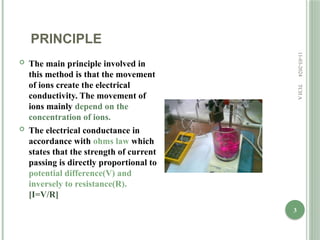 conductometric( titrations in detail ppt | PPTX