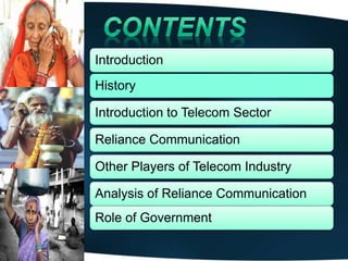 telecommunication industry after reliance | PPT
