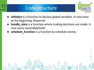 Backtesting And Live Trading With Interactive Brokers Using Python With ...