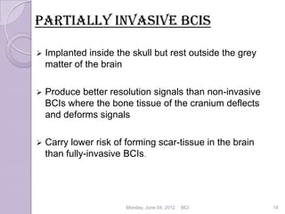 BRAIN COMPUTER INTERFACE | PPT
