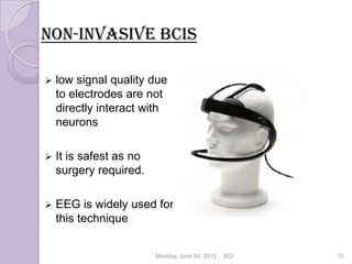 BRAIN COMPUTER INTERFACE | PPT