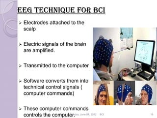 BRAIN COMPUTER INTERFACE | PPT