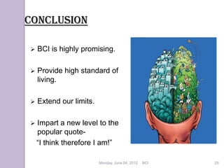 BRAIN COMPUTER INTERFACE | PPTX
