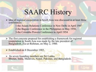Presentation on SAARC and BRICS a new parallel power in the world | PPT