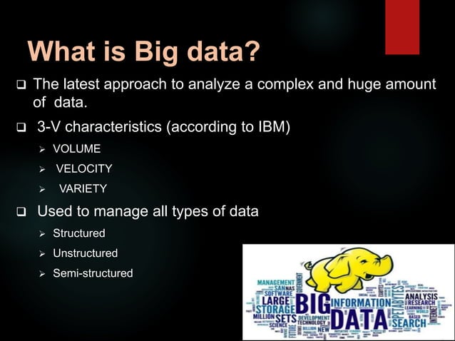 Big Data & Hadoop Data Analysis | PPT