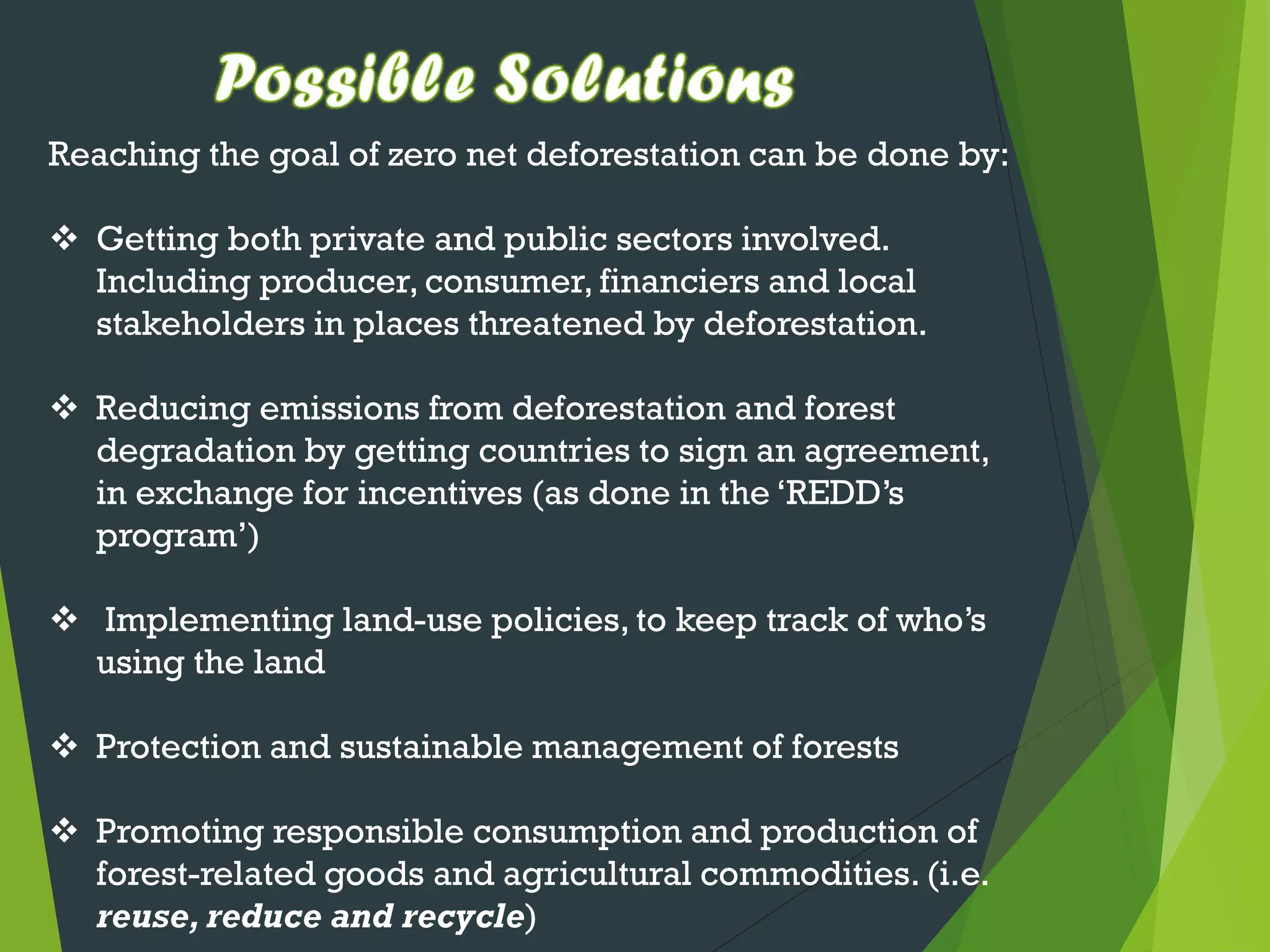 Deforestation: Environmental Problems | PPTX