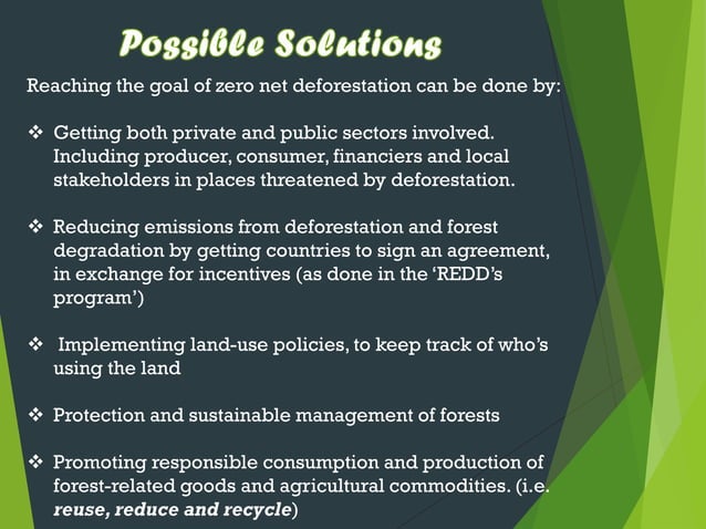 Deforestation: Environmental Problems | PPTX