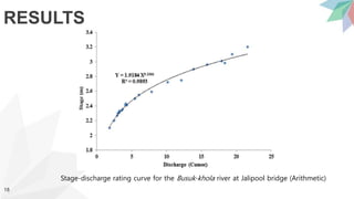 Extrapolation of Stage Discharge Rating Curve | PPTX