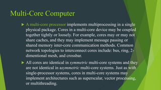 Multicore processor by Ankit Raj and Akash Prajapati | PPTX