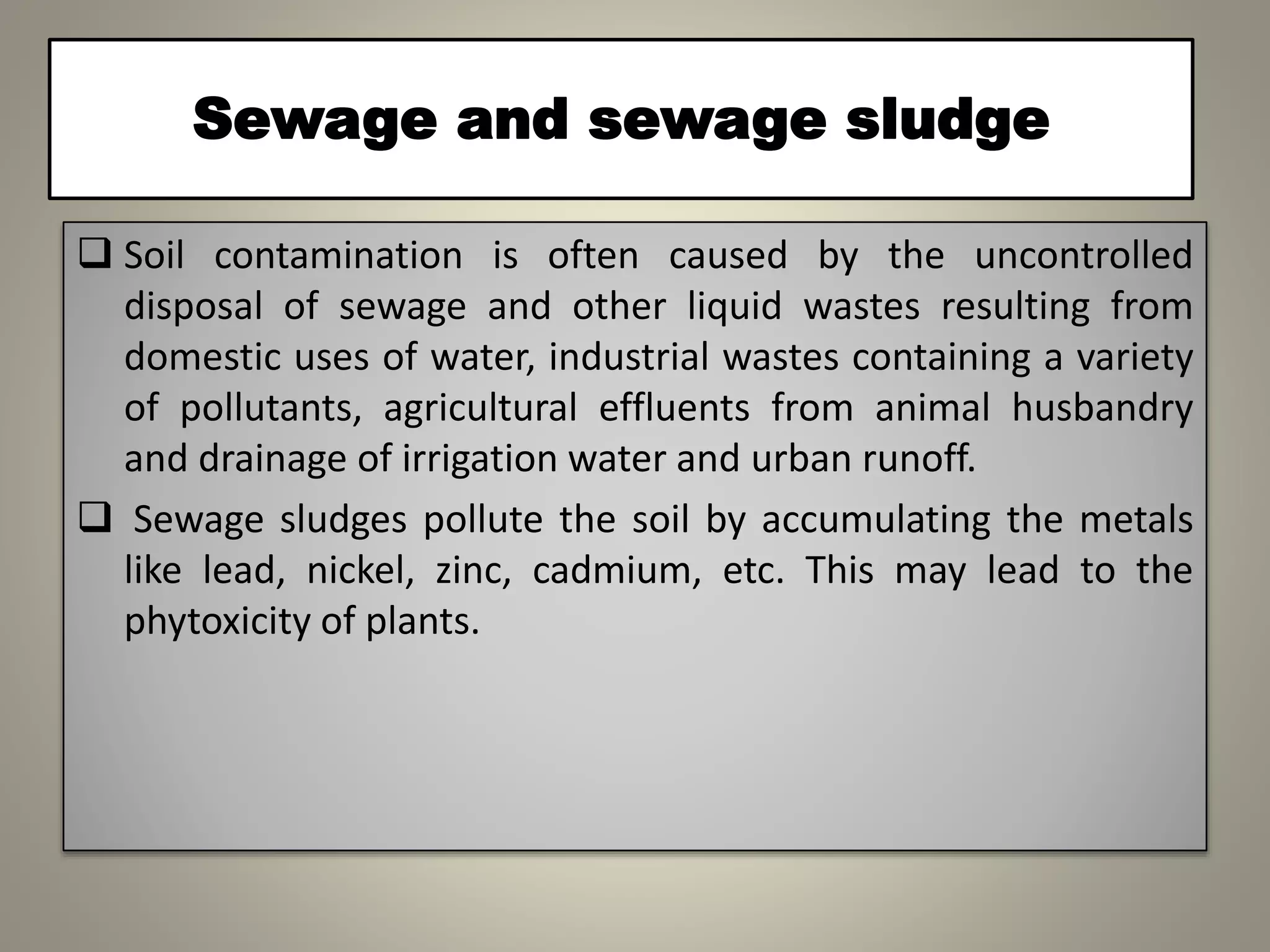 Credit Seminar on "Soil Contamination: Risk Assessment and Remediation ...