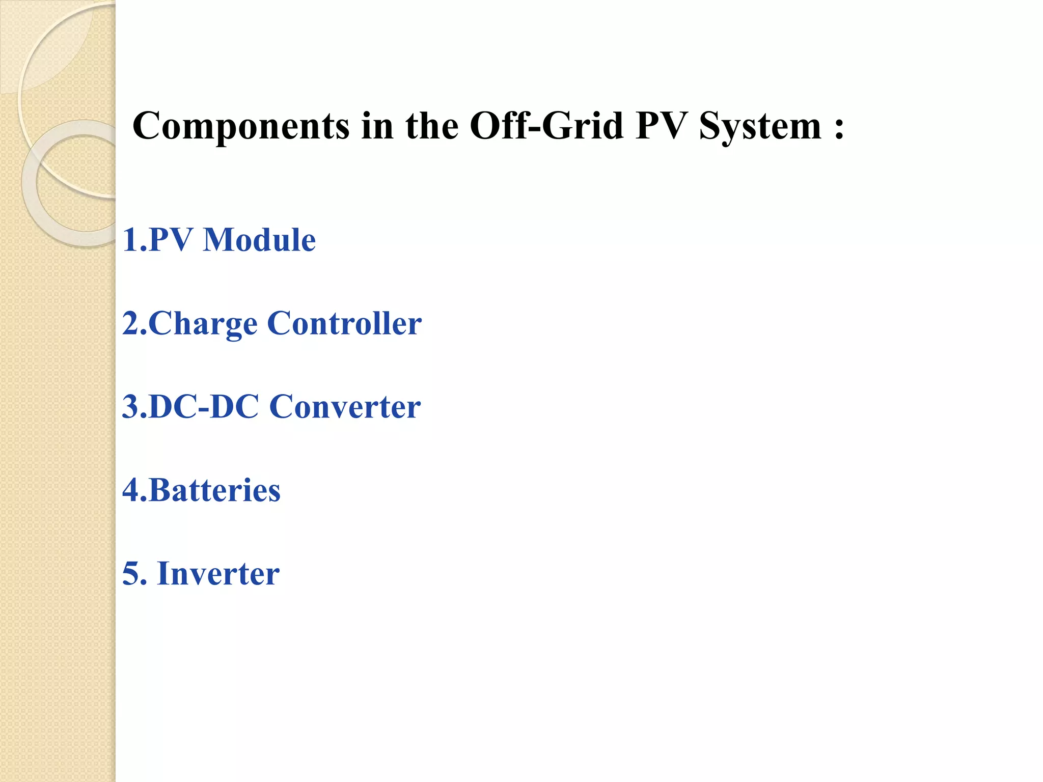 FINAL PPT DESIGN OF OFF-GRID PHOTO VOLTAIC SYSTEM (1).pptx