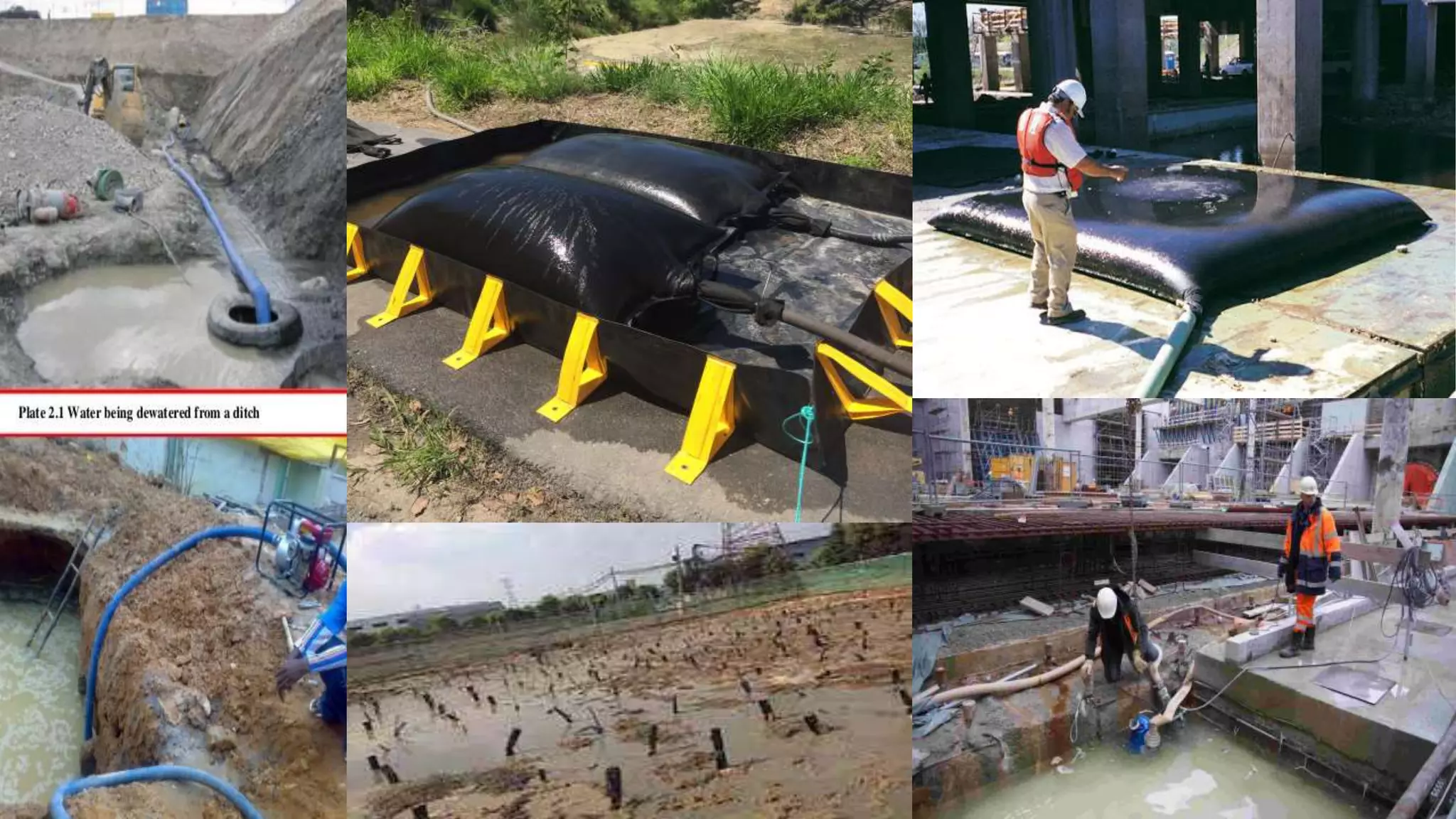 DEWATERING METHODS IN DIFFERENT SOIL CONDITIONS | PPSX