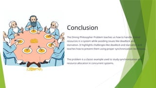 Dining Philosopher Problem | Process Synchronisation | Operating System | Teachers Assessment ...