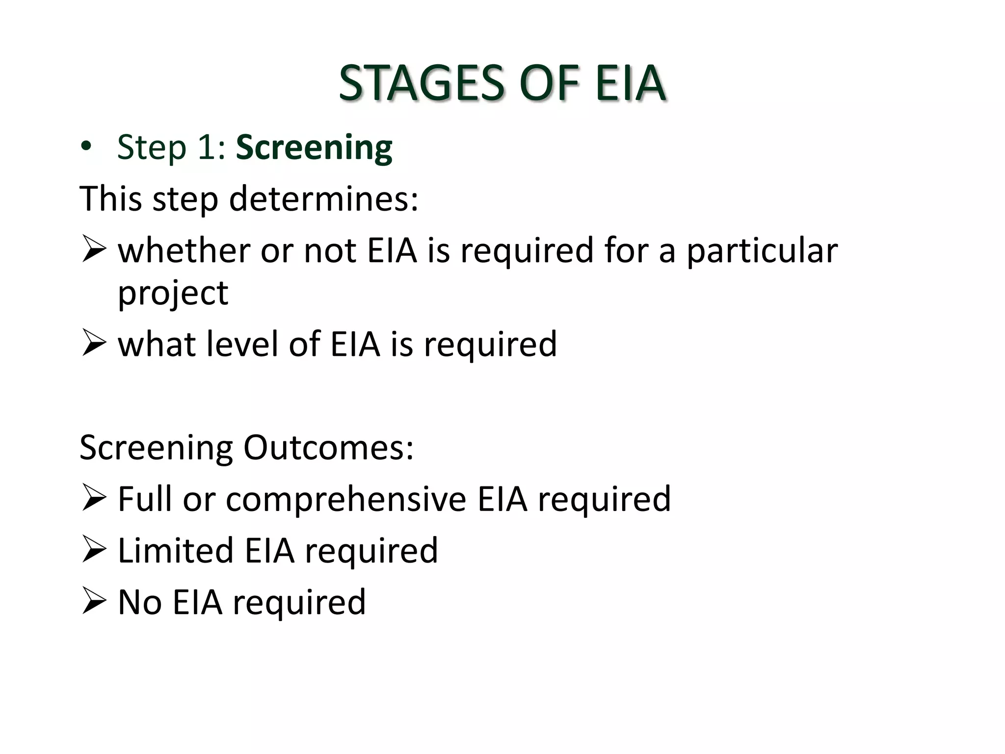 Environment impact Assessment (EIA) in Uganda | PPTX