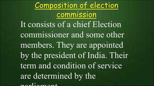 ELECTION SYSTEM IN INDIA. | PPTX | Elections | Politics