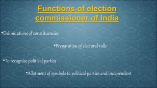 ELECTION SYSTEM IN INDIA. | PPTX