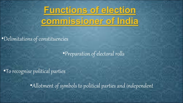 ELECTION SYSTEM IN INDIA. | PPTX | Elections | Politics