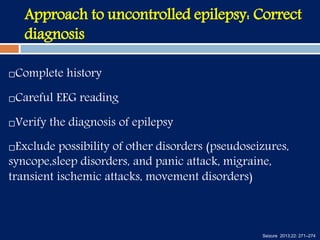 Final ppt epilepsy | PPT