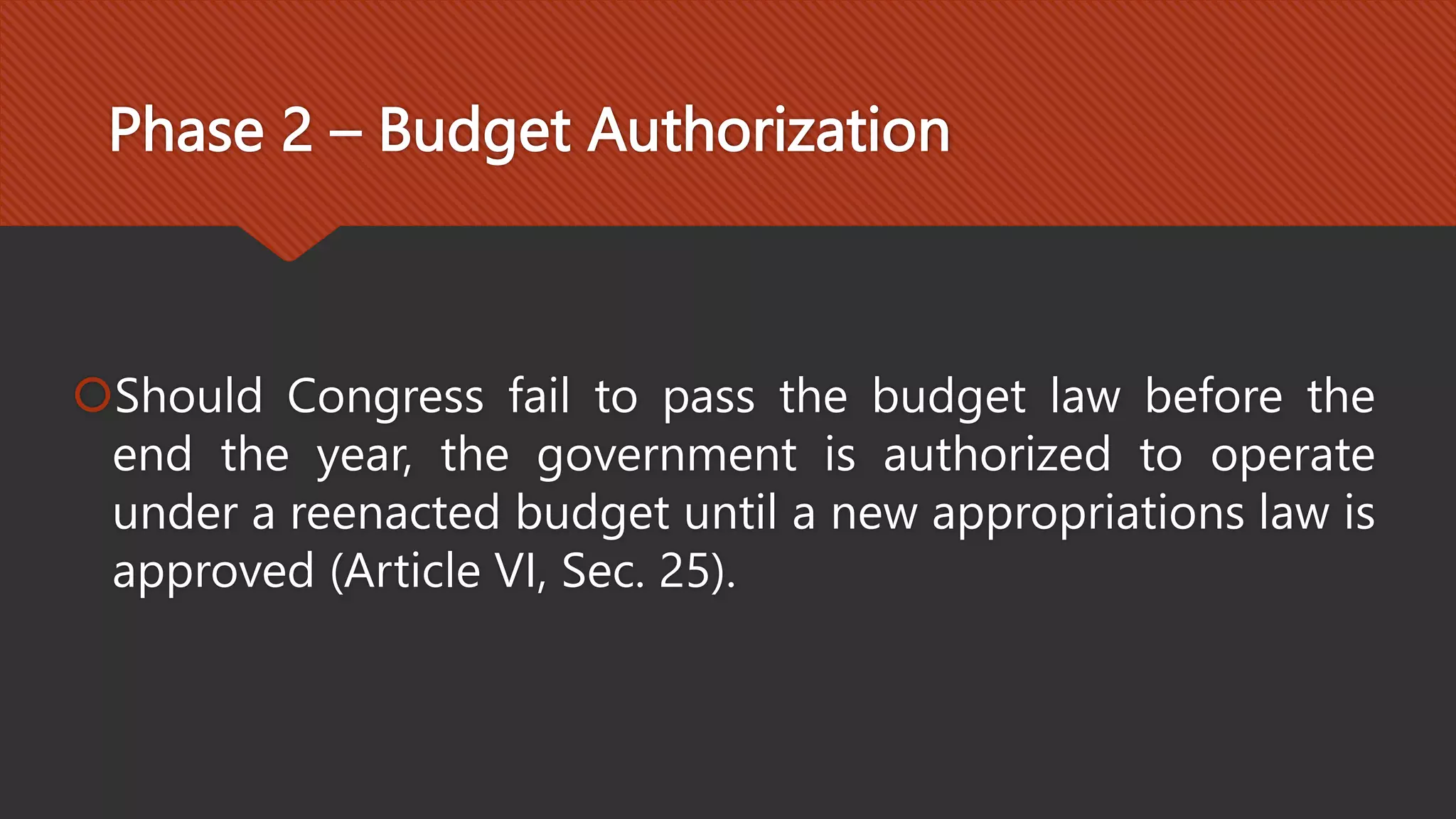 National Government and Local Government Budget Process | PPTX