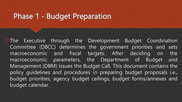 National Government and Local Government Budget Process | PPTX ...