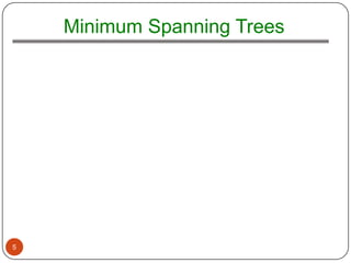Minimum spanning Tree | PPTX