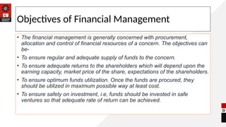 FINANCIAL MANAGEMENT ppt for unit 1.pptx