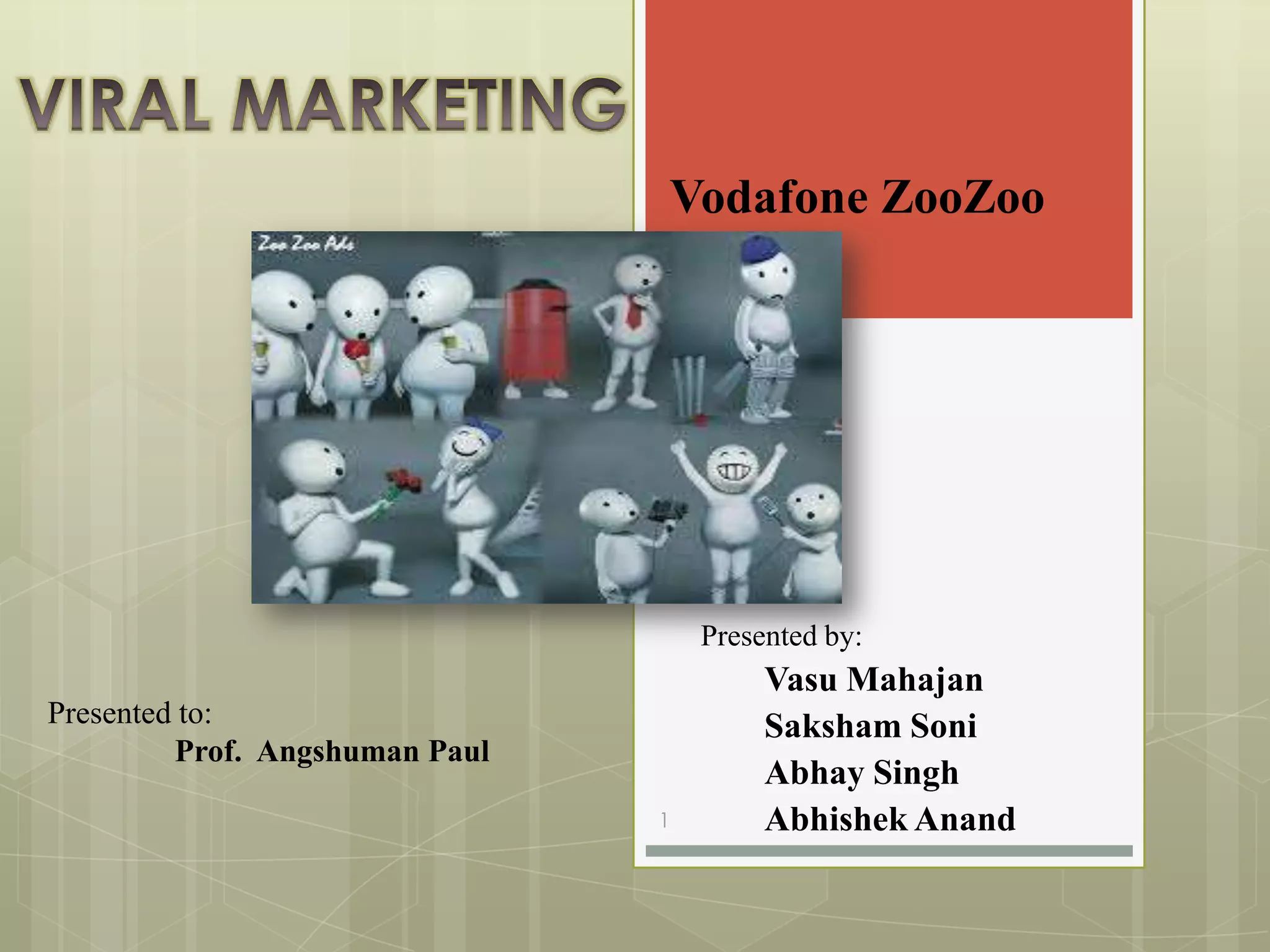 Vodafone zoozoo | PPTX