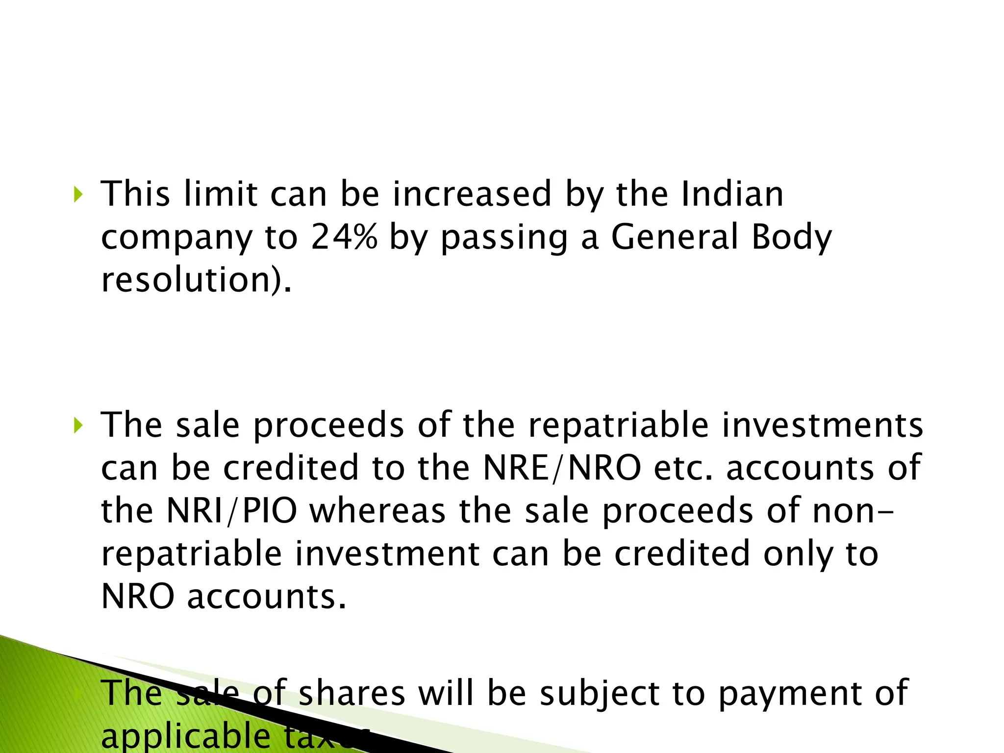 Foreign portfolio investment | PPT