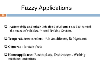 Fuzzy Logic ppt | PPTX | Programming Languages | Computing