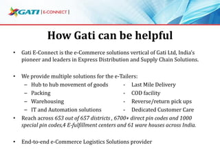 Gati : State of Logistics in India | PPT