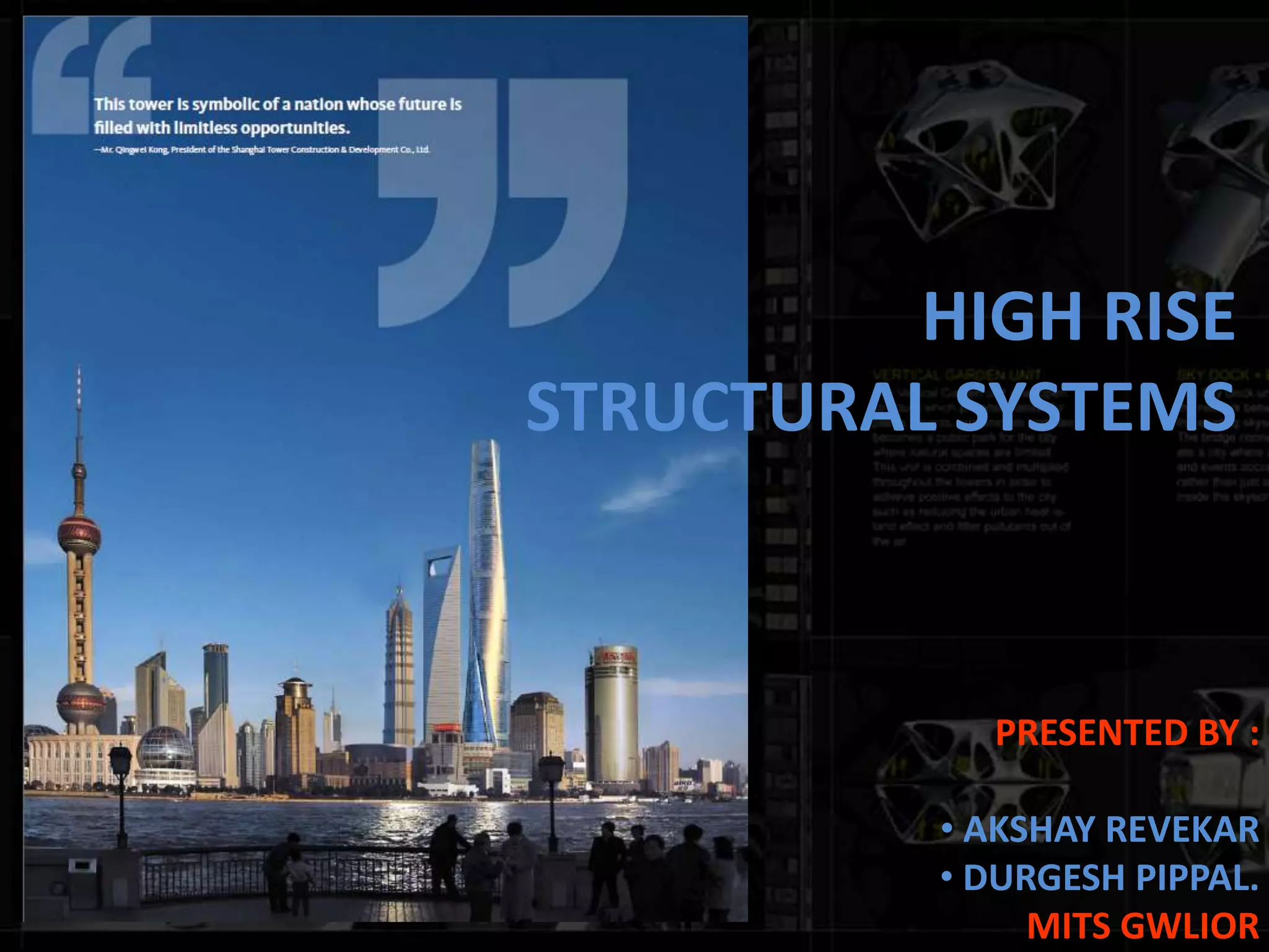 High-rise structural systems | PPTX