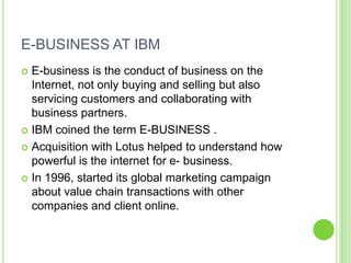 Rebirth of IBM | PPTX