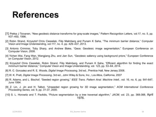 Cell hole identification in carcinogenic segment using Geodesic ...
